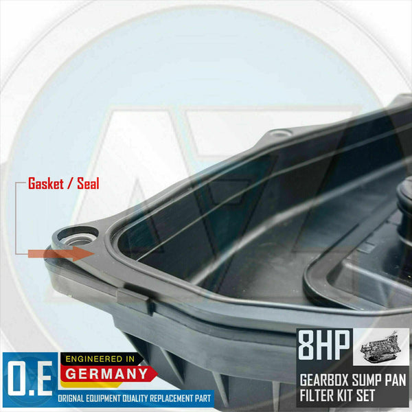 FOR AUDI Q7 VW TOUAREG 8HP65A AUTOMATIC TRANSMISSION GEARBOX SUMP PAN ...